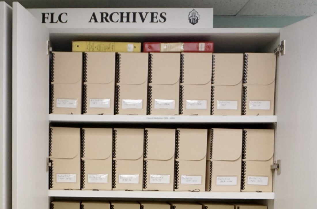Local Lutheran church committee promotes archives education | News ...